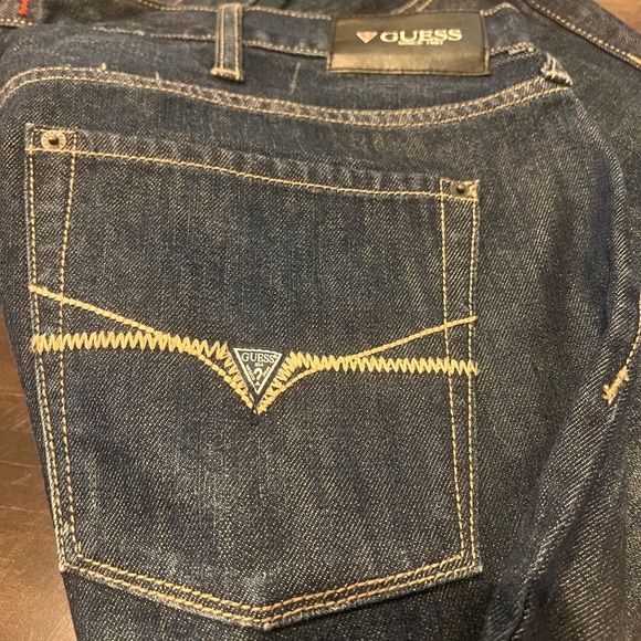Guess | Jeans | Guess Dark Blue Denim Jeans For Men | Poshmark